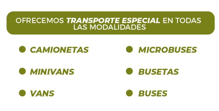 Global Transporte M&M – Servicio de Transporte Especial